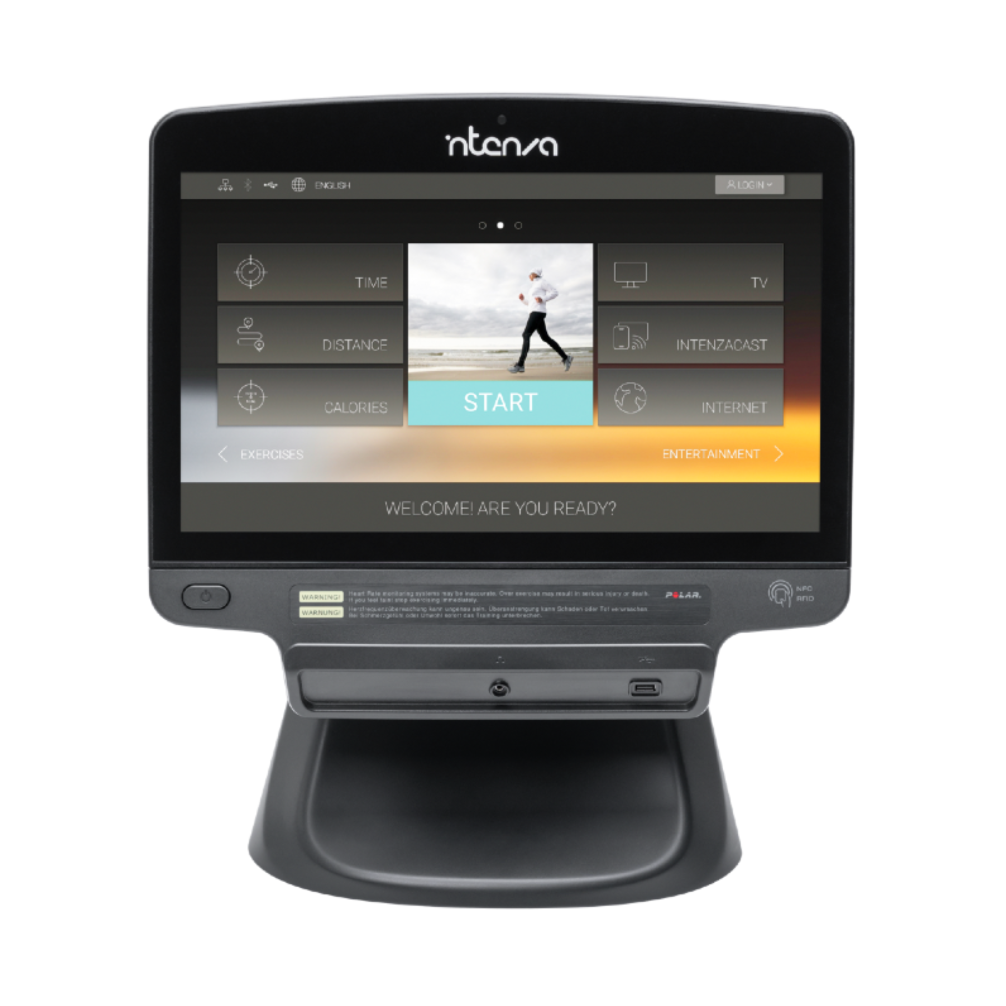 Intenza 550 E2+ Series - Best Treadmills with a TV Screen in 2024