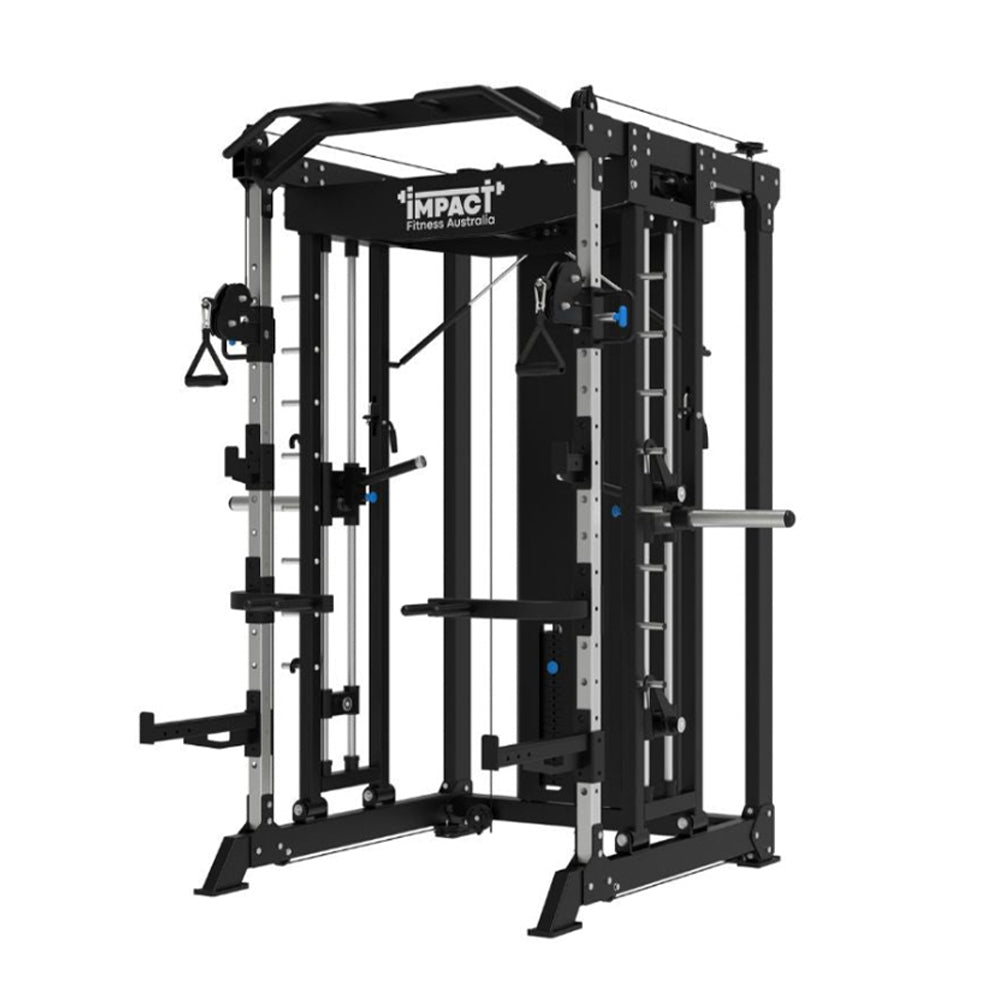 Impact MF70 Multi-Functional Trainer with Iso-Smith Machine | All-in ...