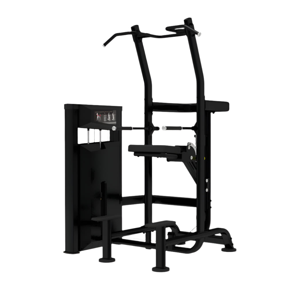 Impulse Assisted Dip & Chin-Up Machine – Upper Body Strength Trainer