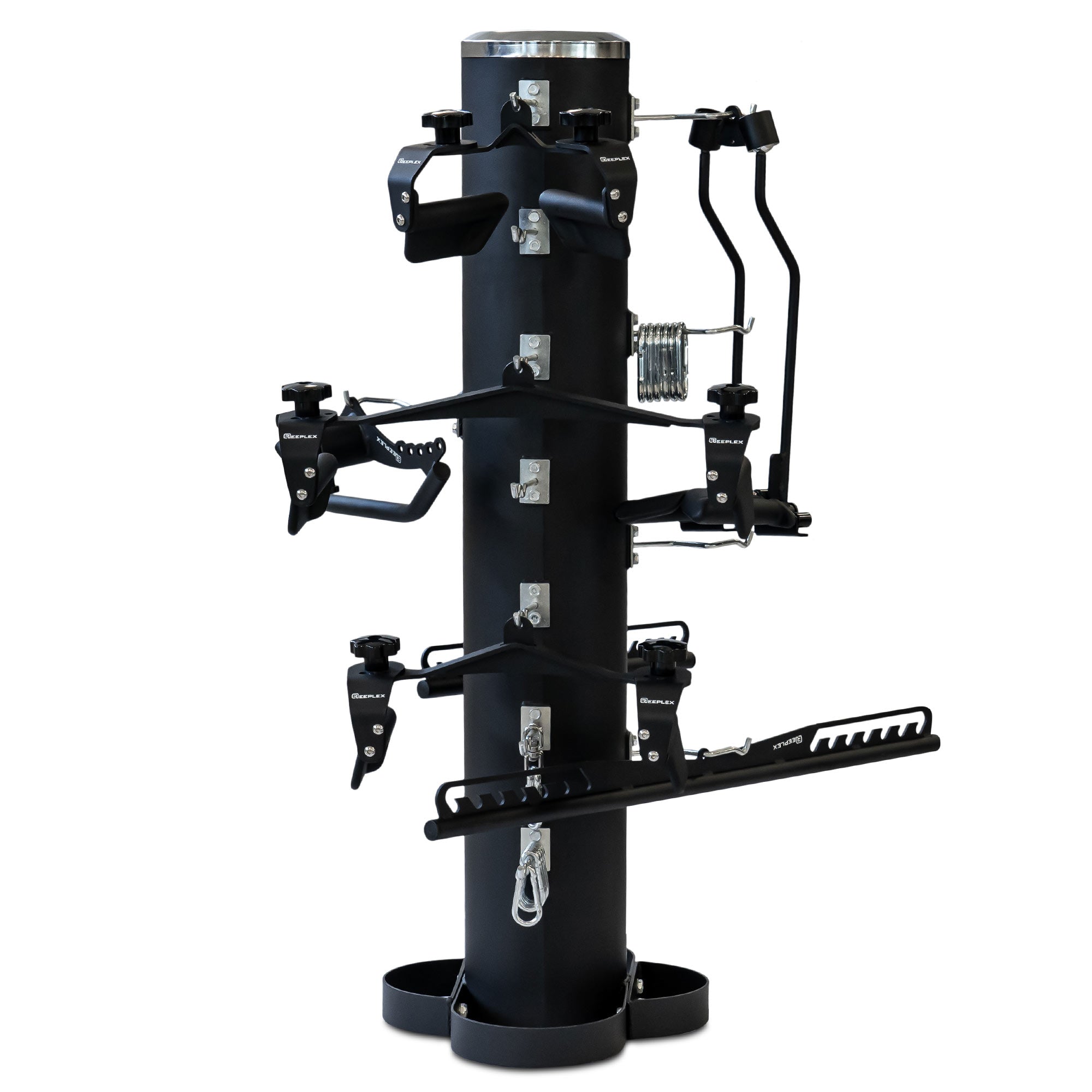 Reeplex Adjustable NEO GRIP Cable Attachment 8 Piece Set with Storage