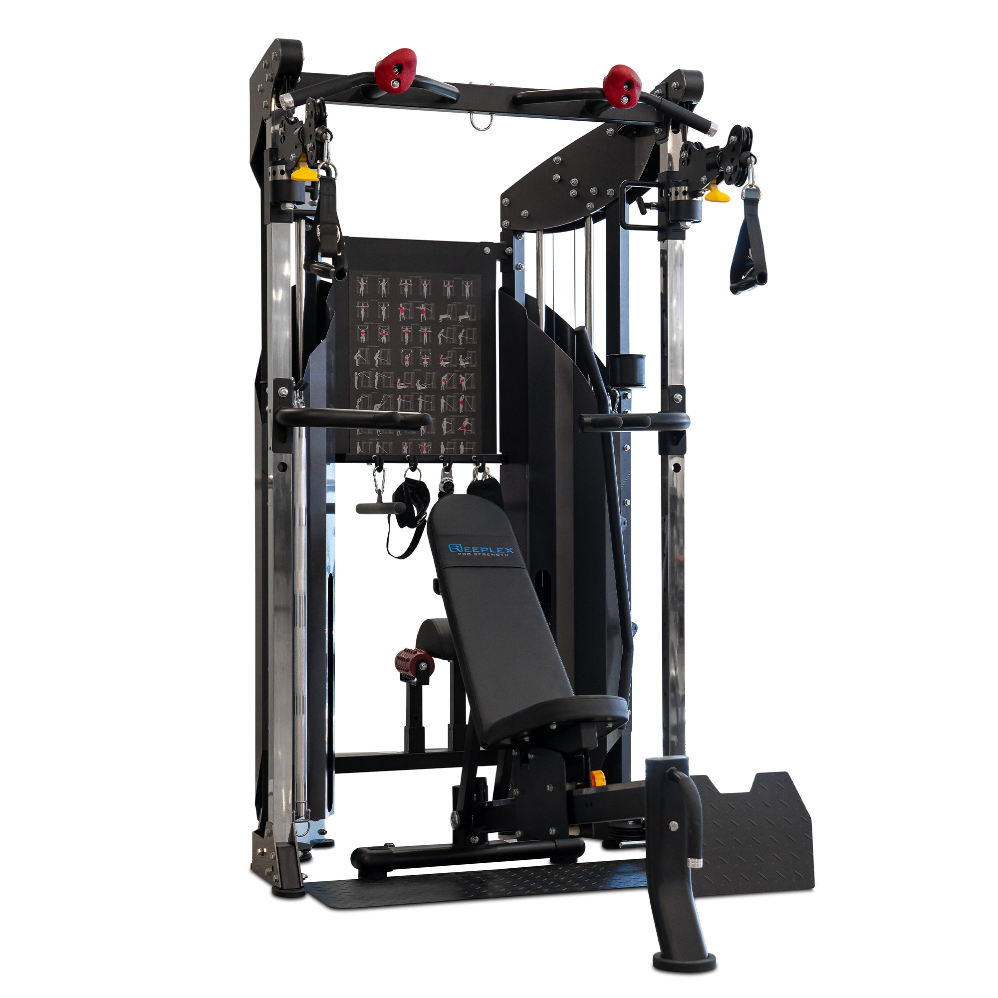 Reeplex RF300 Functional Trainer with Adjustable Bench - Dynamo Fitness