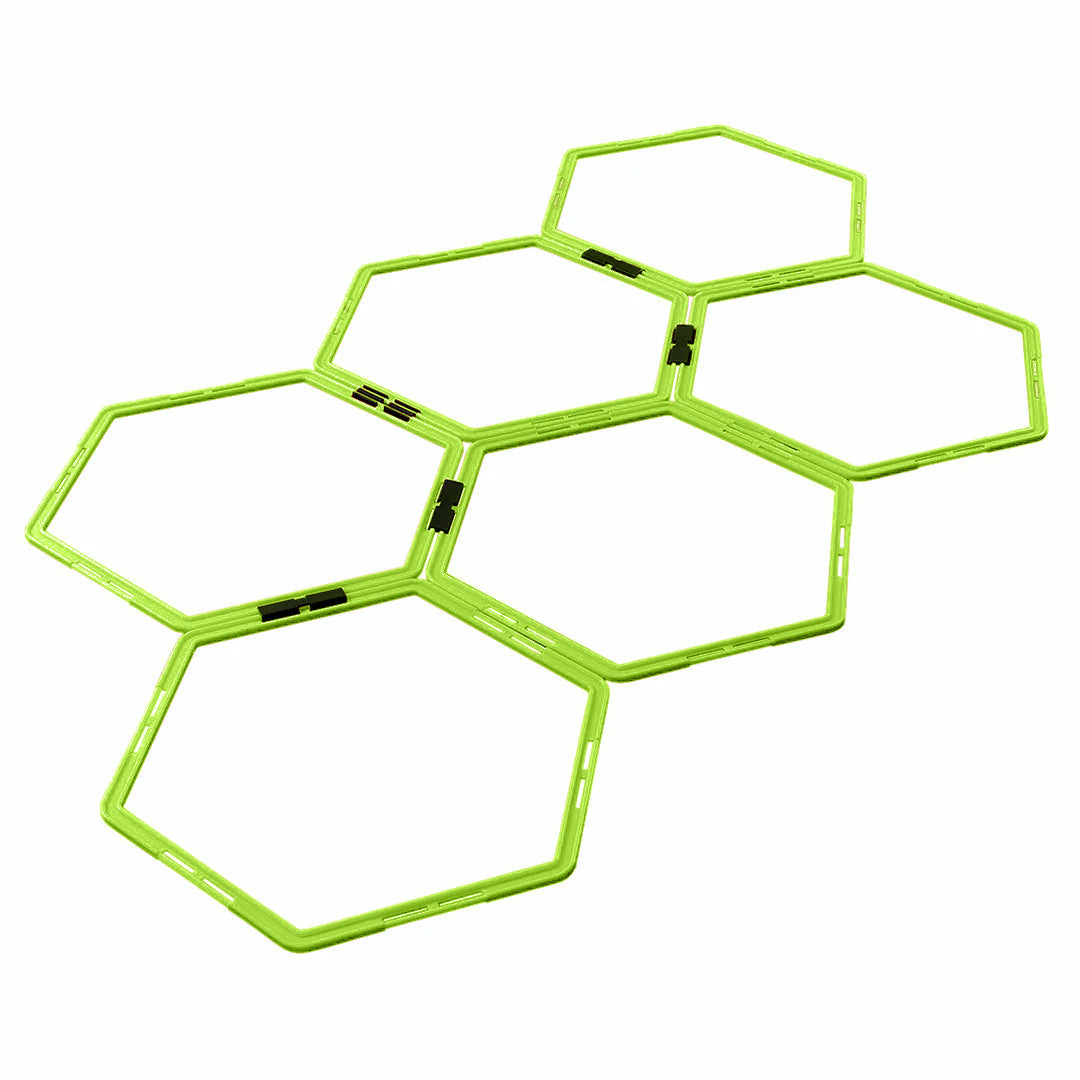 Reeplex Agility Hexagons - Workout Hexagons For Agility Training